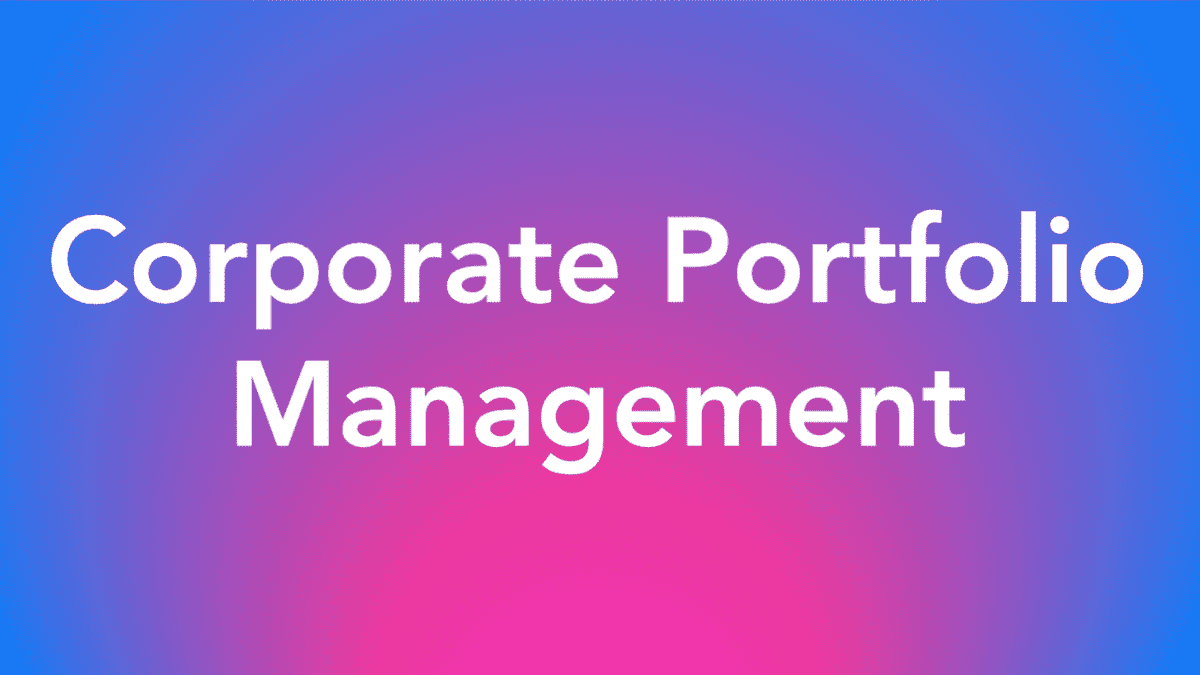 Corporate Portfolio Management | Blue Ocean Cases