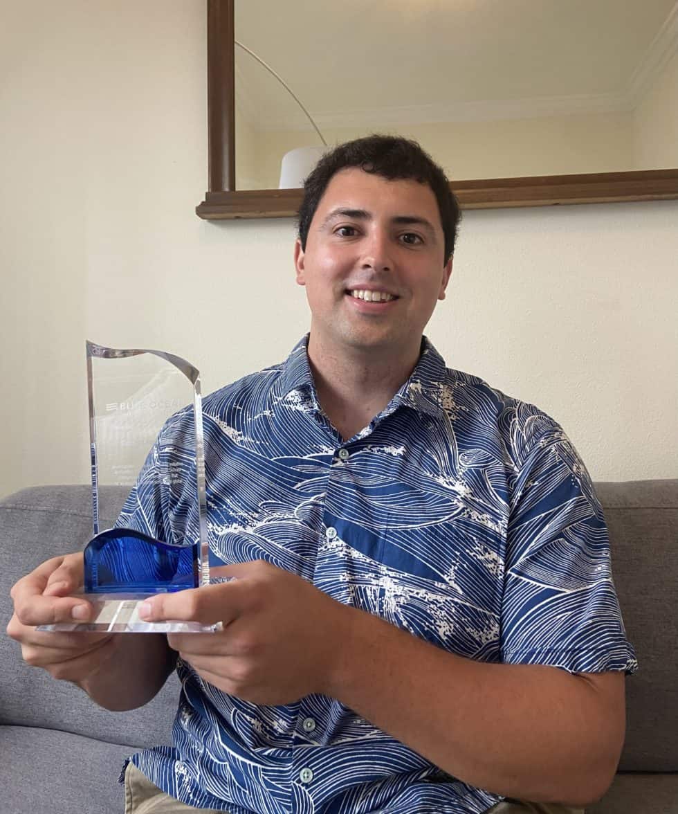 Nicholas Benavides Wins Global Blue Ocean Leadership Award