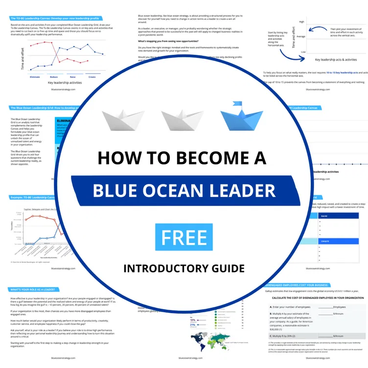 Blue Ocean Leadership | Unlock Unrealized Talent & Energy in Organizations